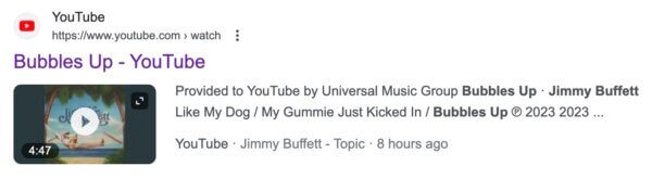 How Many Jimmy Buffett Trademarks? 300+ Jimmy Buffett TMs